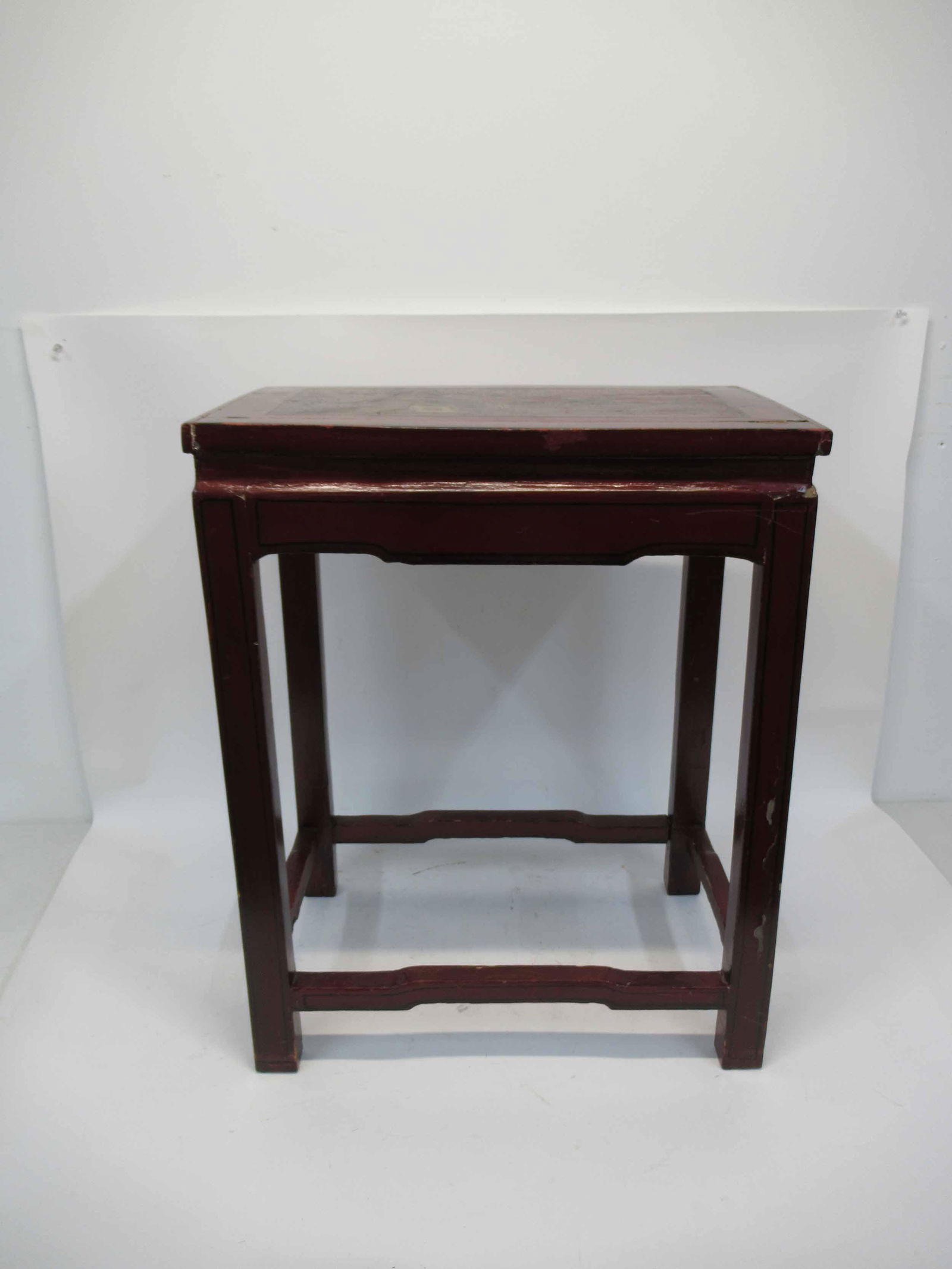 Chinese Lacquer Side Table