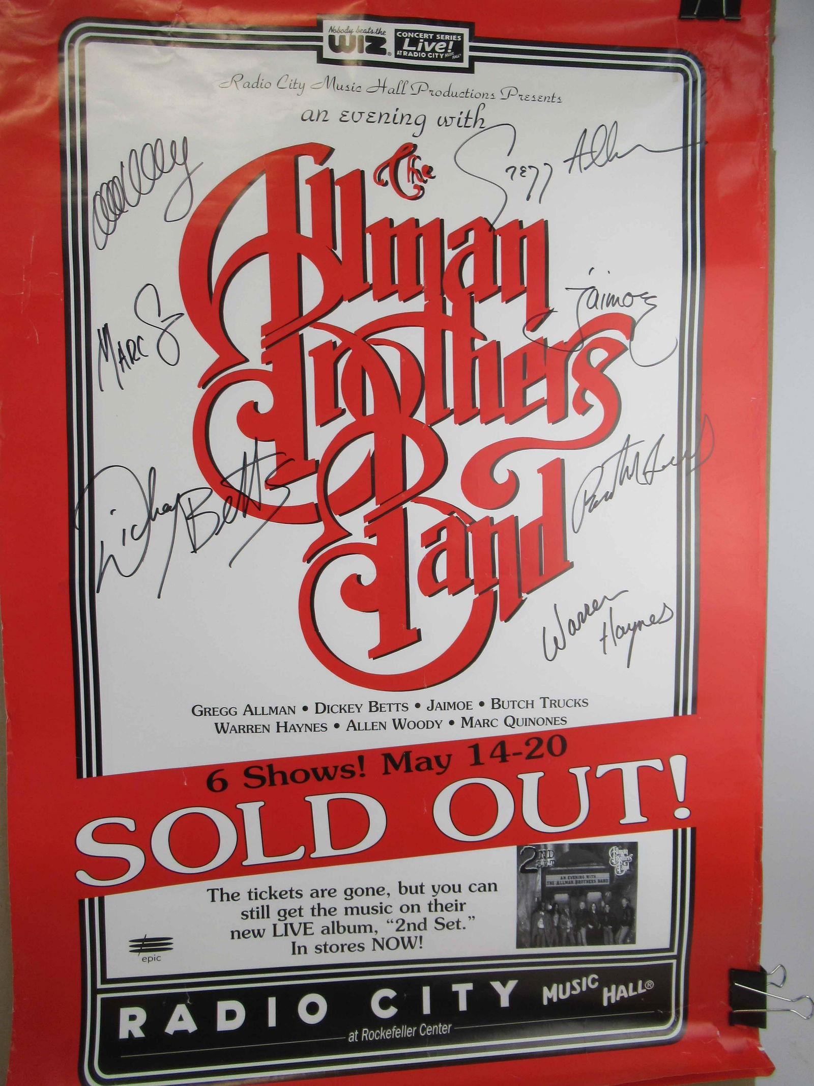 Three Radio City Music Hall Concert Posters - Dec 18, 2019 | Nye ...