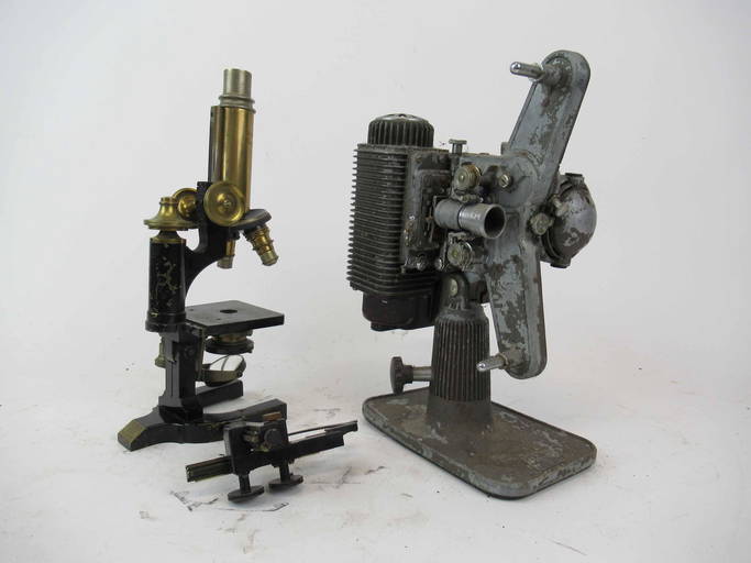 Vintage C. Reichert Wien Microscope