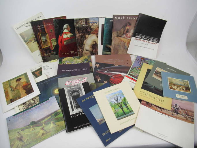 Group Of Assorted 20 C Exhibition Art Catalogues