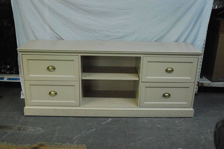 Custom Made Four Drawer Side Cabinet