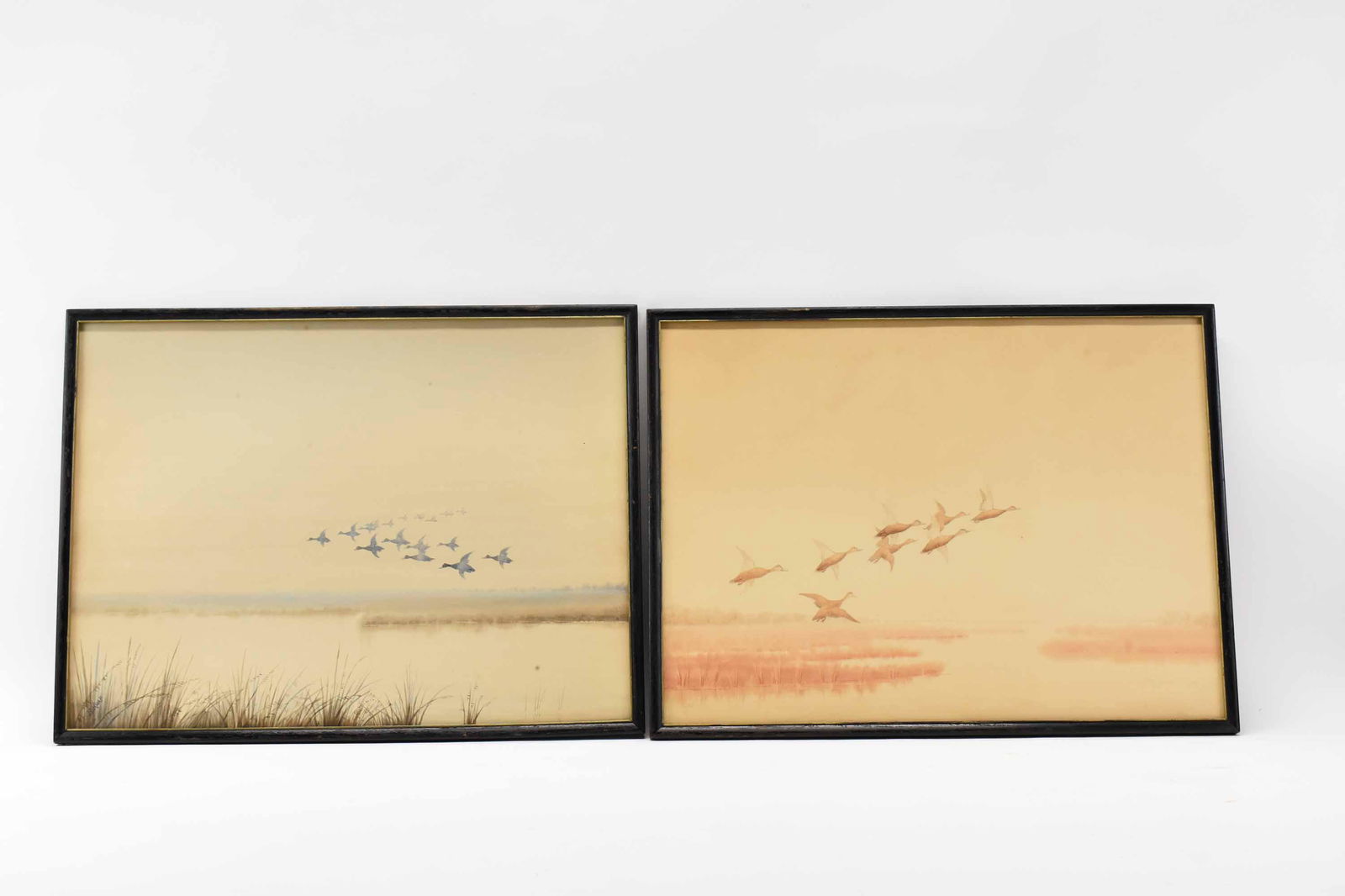 Two Jd Knapp Original Watercolor Paintings