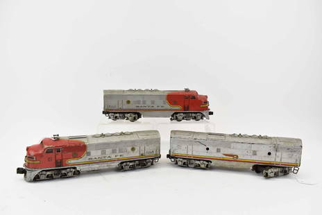 Lionel 2343 Santa Fe Dummy A Unit 2359 600 Cabs