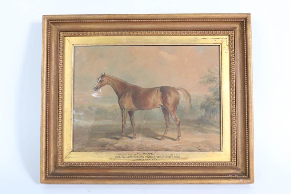 Sawrey Gilpin, 'potoooooooo', Watercolor On Paper