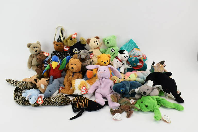 Collection Of Ty Beanie Babies