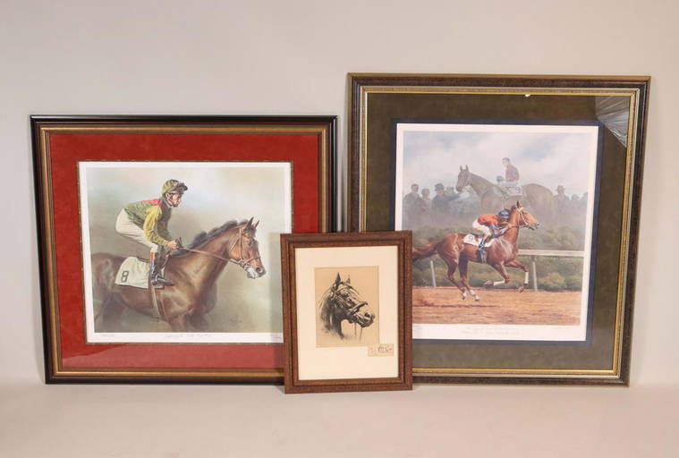 Two Fred Stone Signed Lithographs (#0311) on Dec 17, 2021 | Nye ...