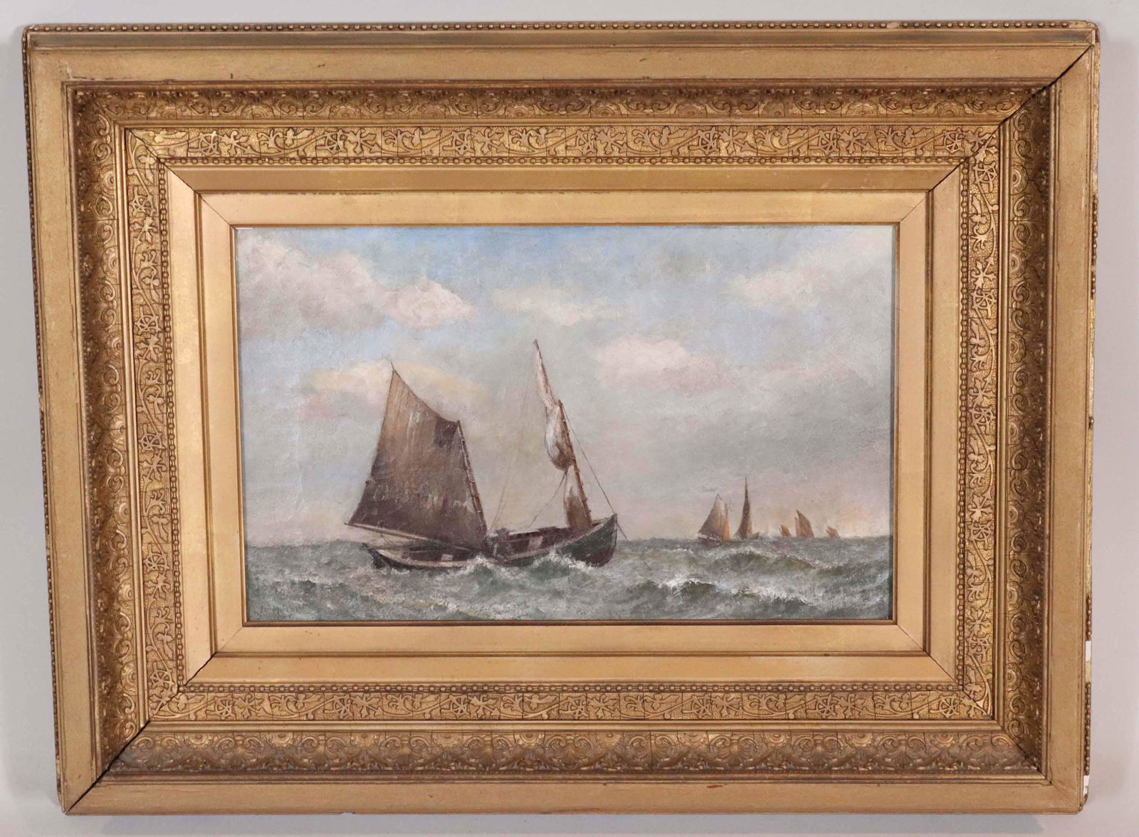 Neil Mitchill, Ships at Sea, Oil on Canvas (#0198) on Jan 19, 2022 ...