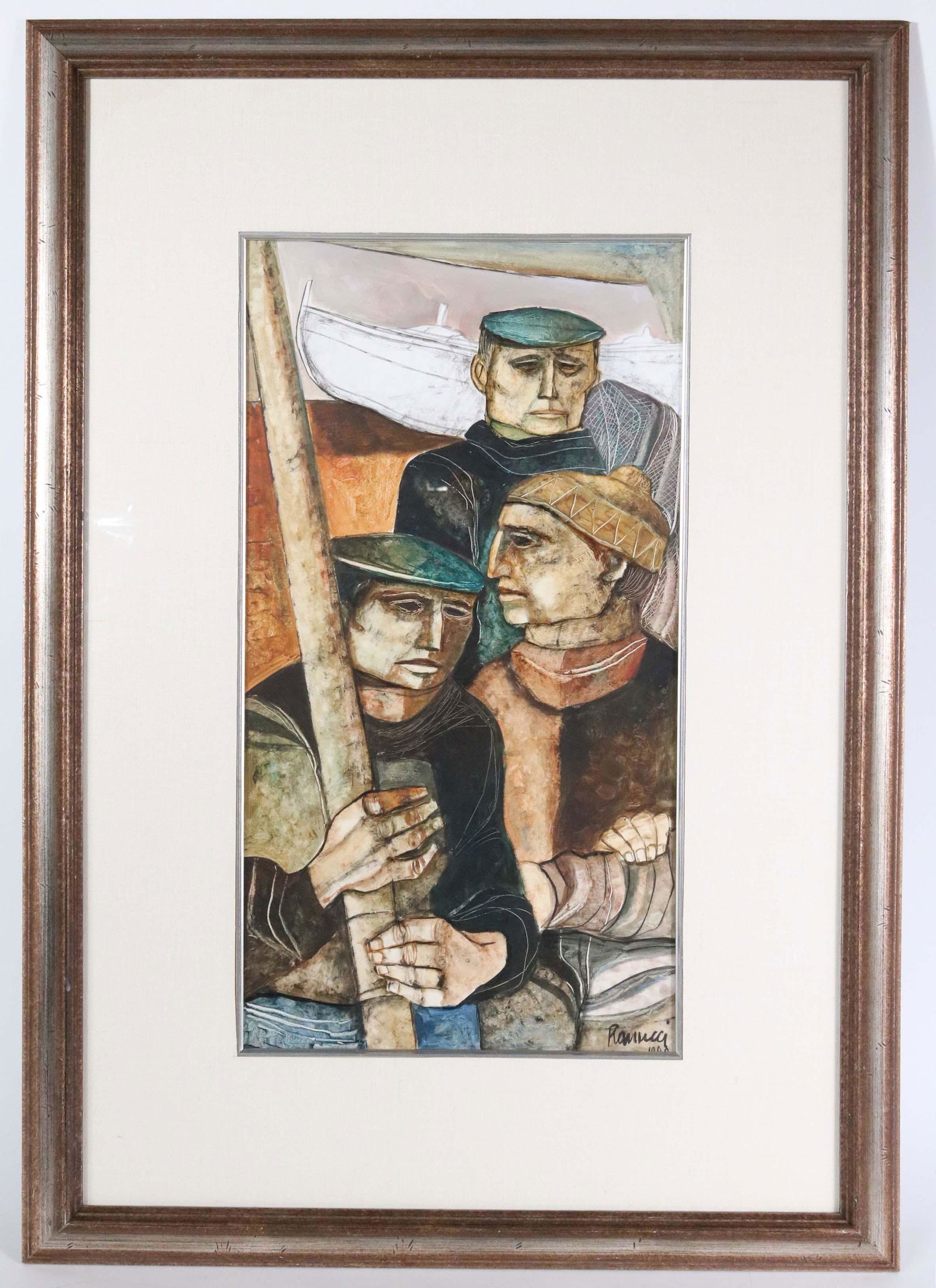 Lucio Ranucci, Three Fishermen - Jan 19, 2022 | Nye & Company in NJ