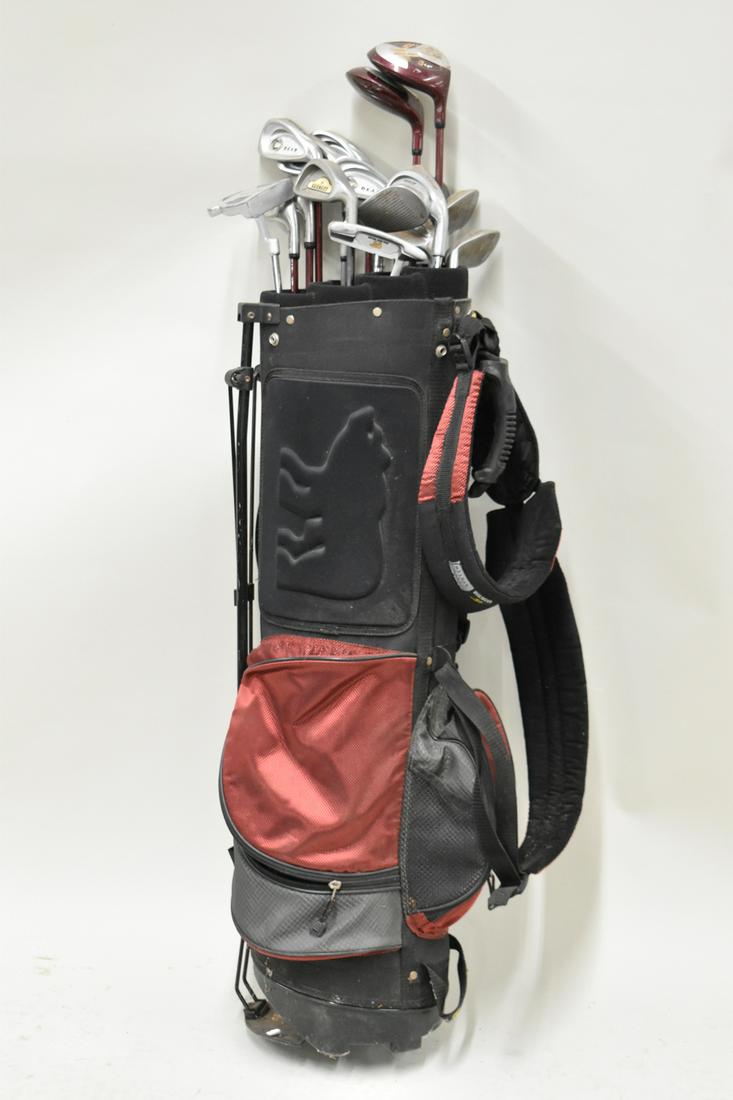 Partial Set of Golden Bear Golf Clubs and Bag (#0379) on May 05, 2022 ... Partial Set of Golden Bear Golf Clubs and Bag (#0379) on May 05, 2022 ...