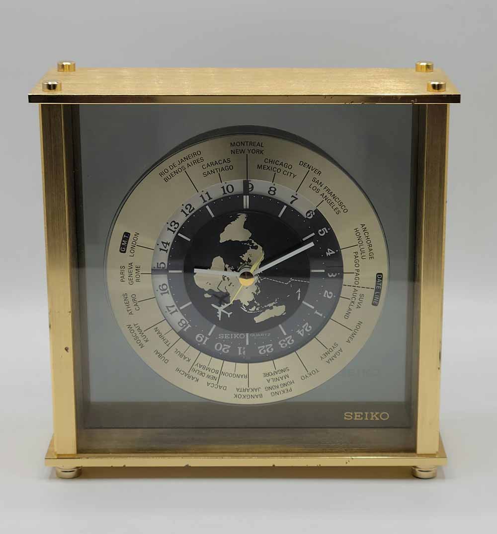 Seiko Bespoke Quartz World Desk Clock circa 1980 - May 05, 2022 | Nye ...
