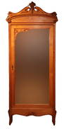 Rare Mississippi Creole Figured Cherry Armoire (#1052) on Sep 17, 2022 ...