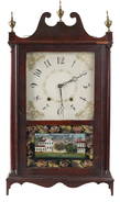 Eli Terry "Inside-Outside" Pillar & Scroll Shelf Clock (#0096) on Oct ...