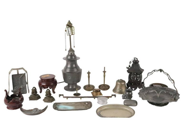 Group Of Metalware Table Articles
