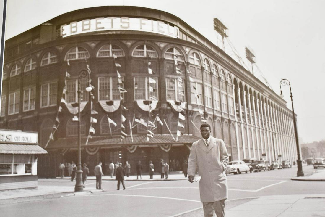 Jackie Robinson Ebbets Field Photograph Auction