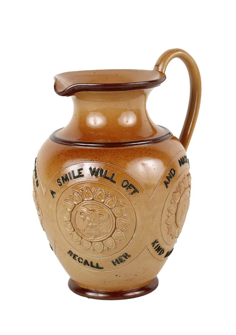Doulton Lambeth Motto Jug Auction
