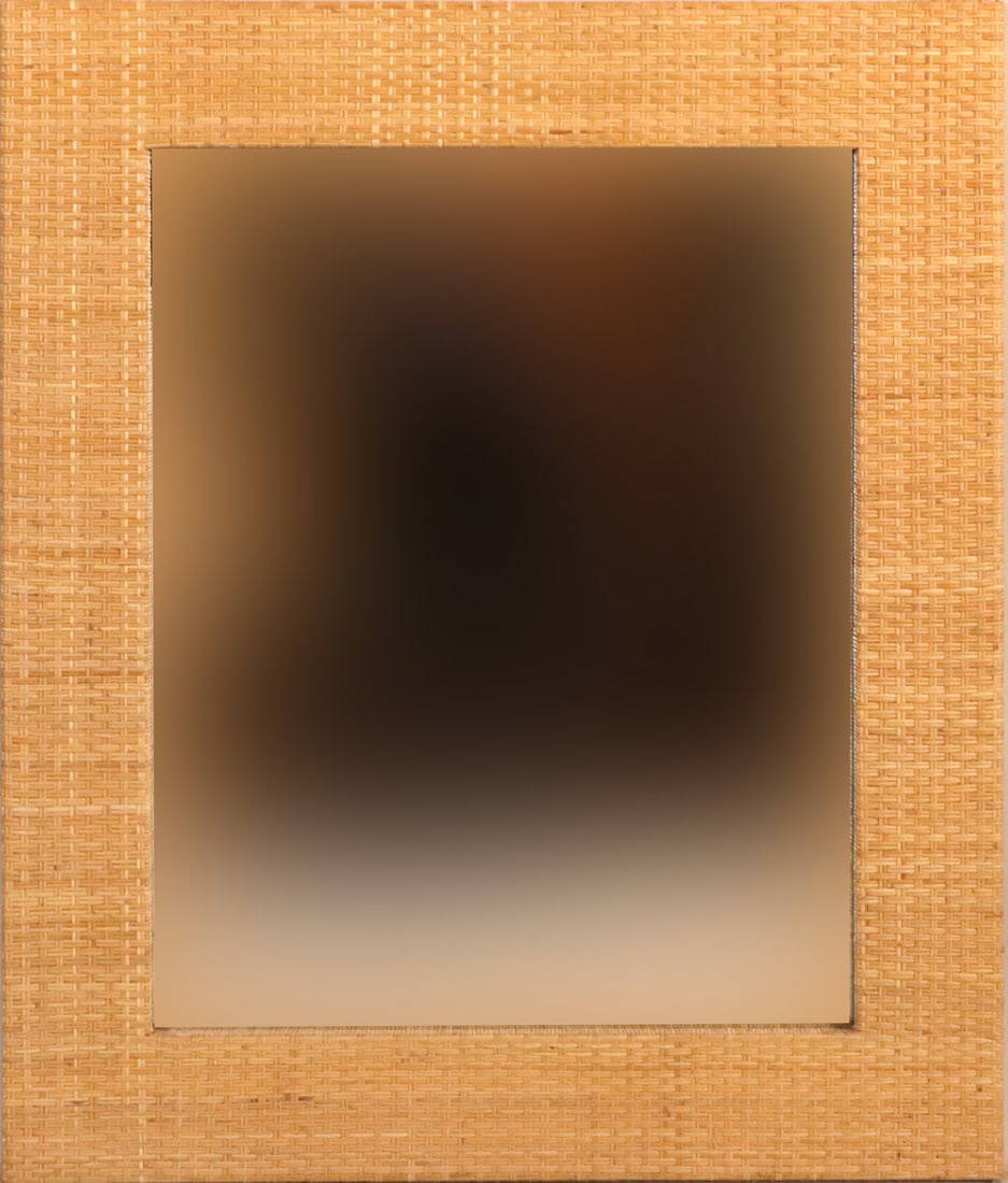 Milling Road Rattan Framed Mirror Auction