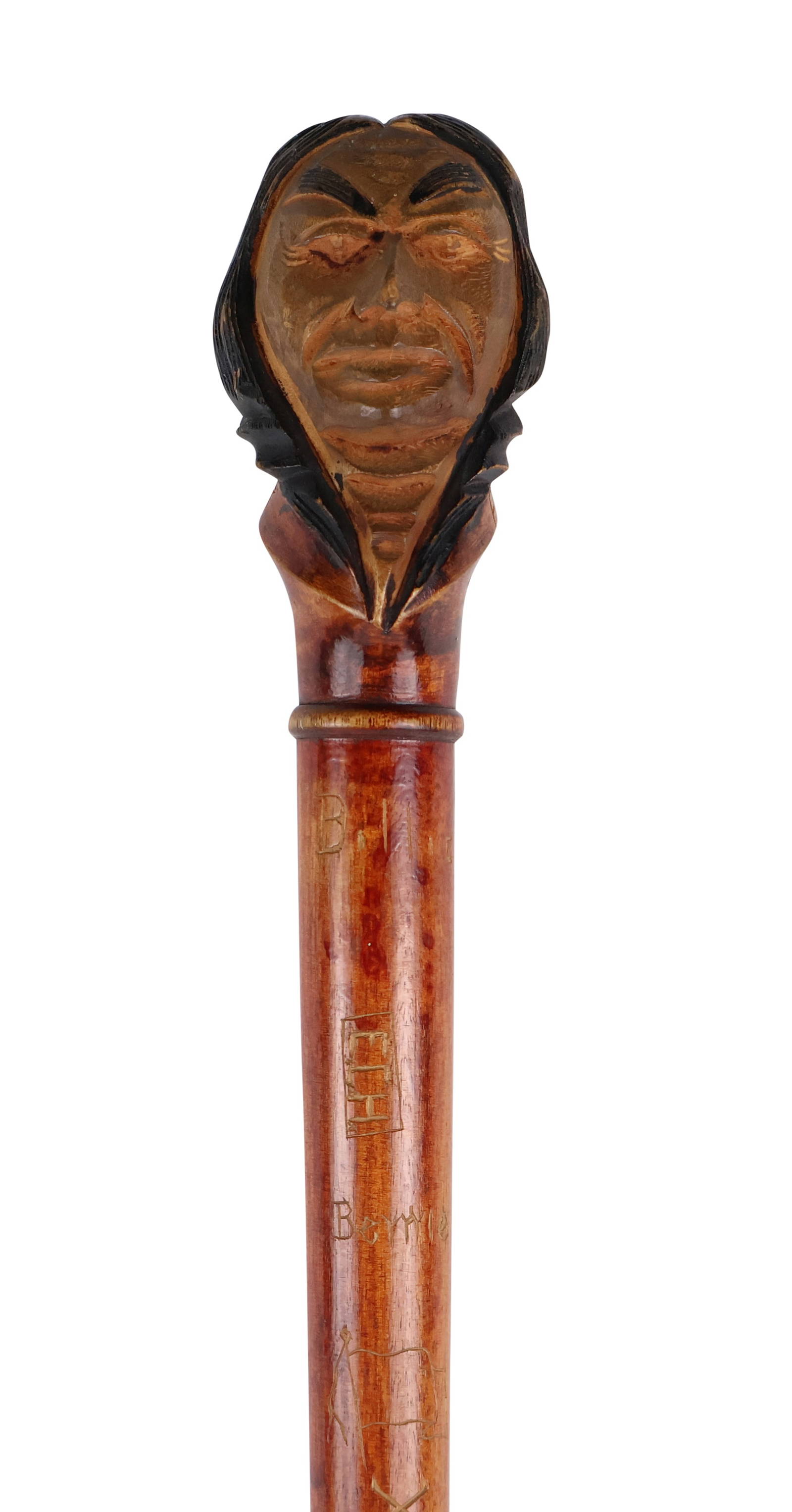 A Folk Carved Dartmouth Cane Auction