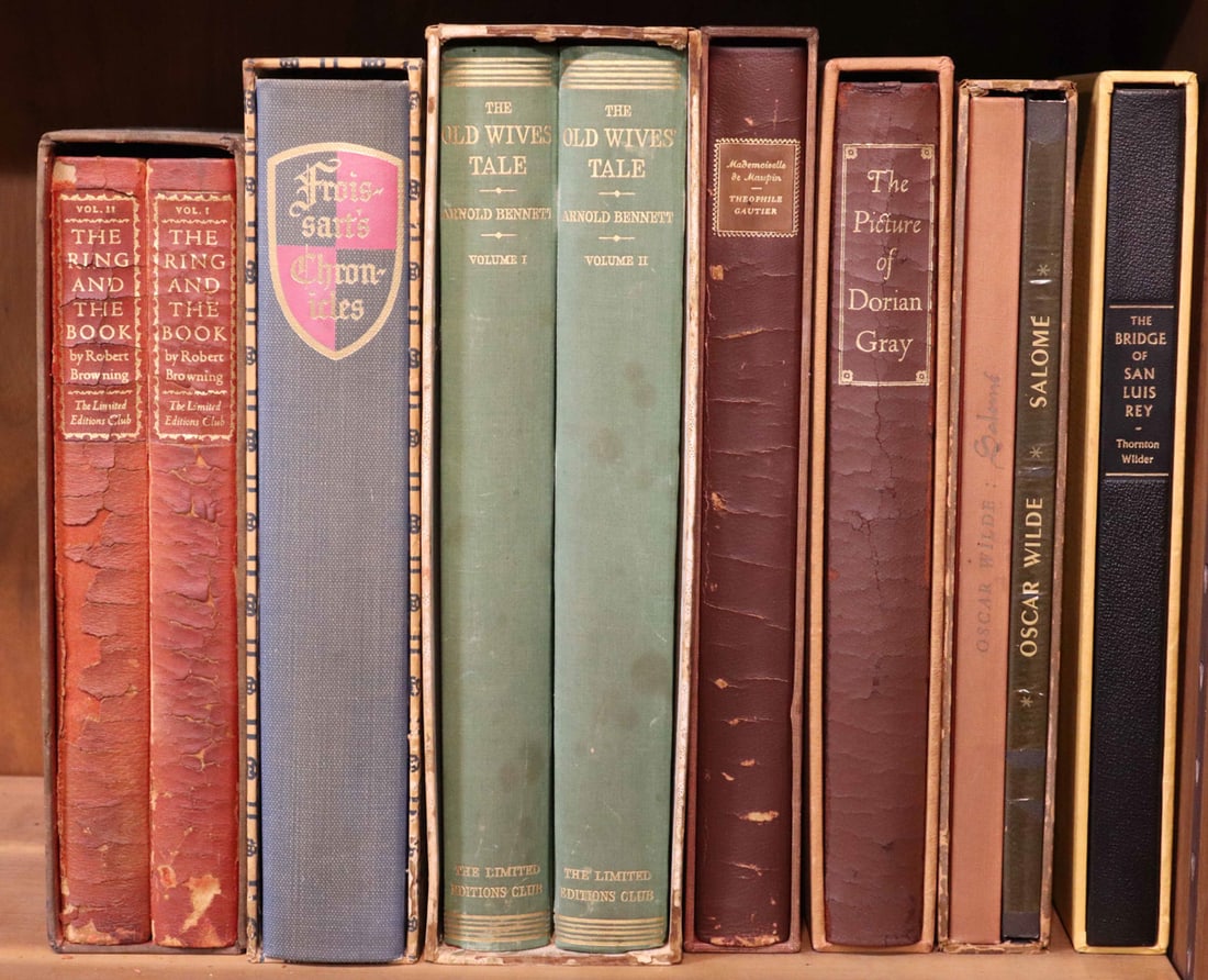 Seven Limited Editions Club Books Auction
