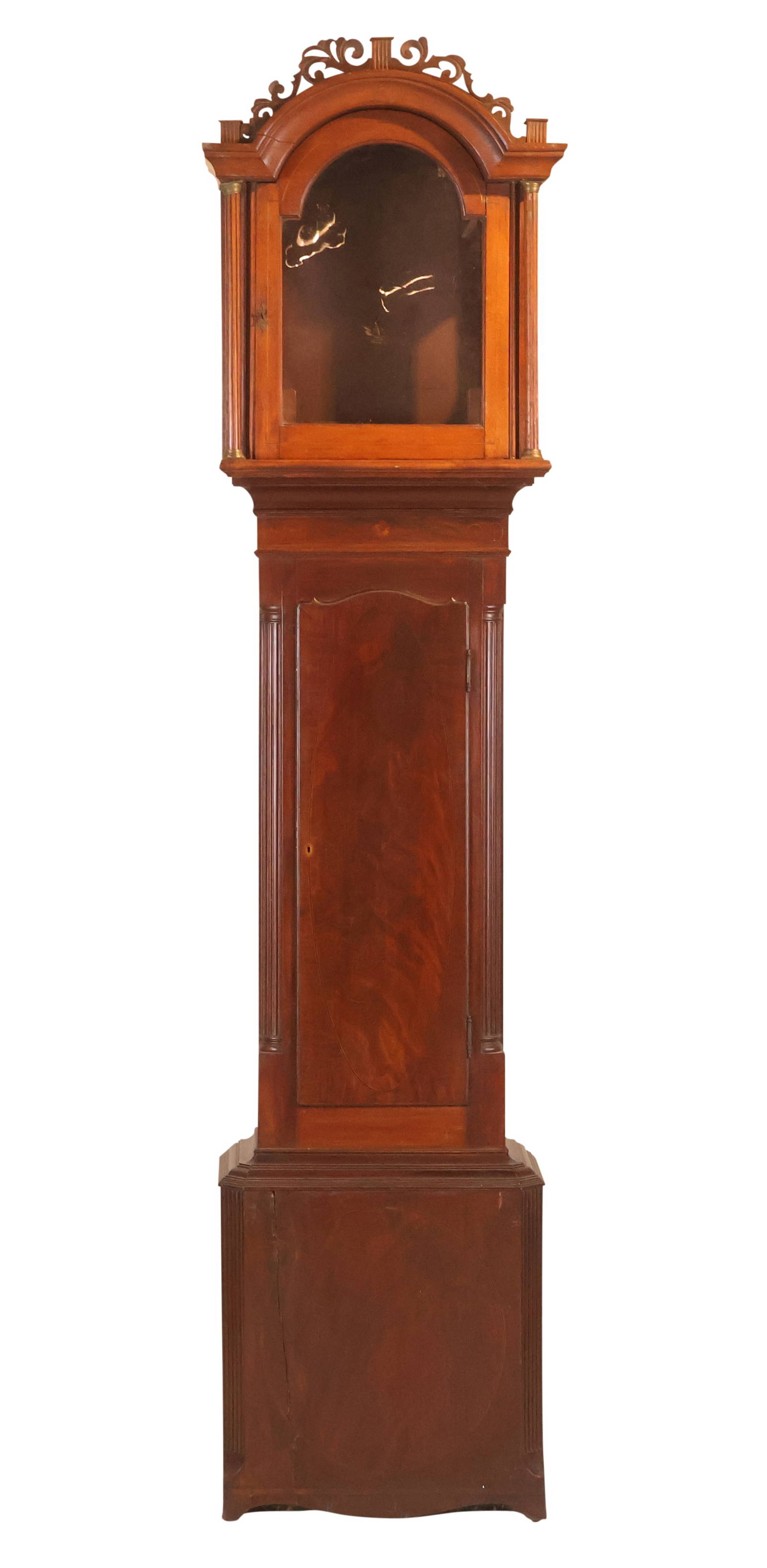 Federal Inlaid Mahogany Tall Case Clock Auction