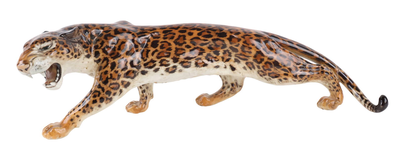 Hutschenreuther G. Granget Porcelain Leopard Auction