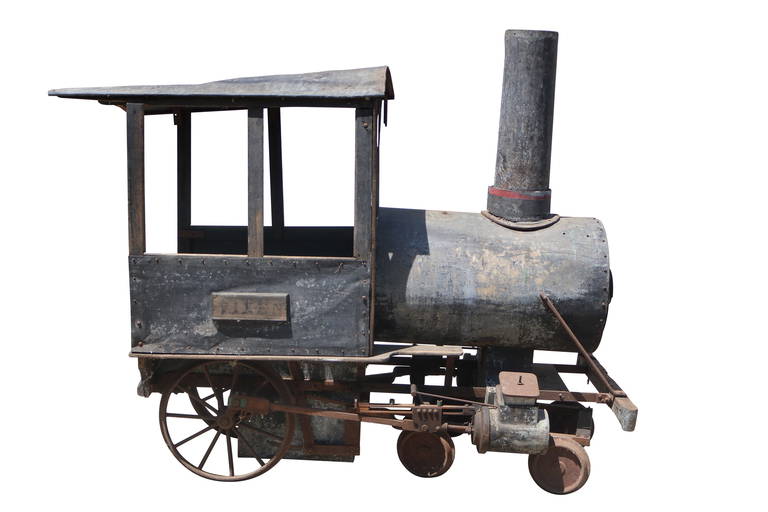 Vintage Miniature Rideable Locomotive