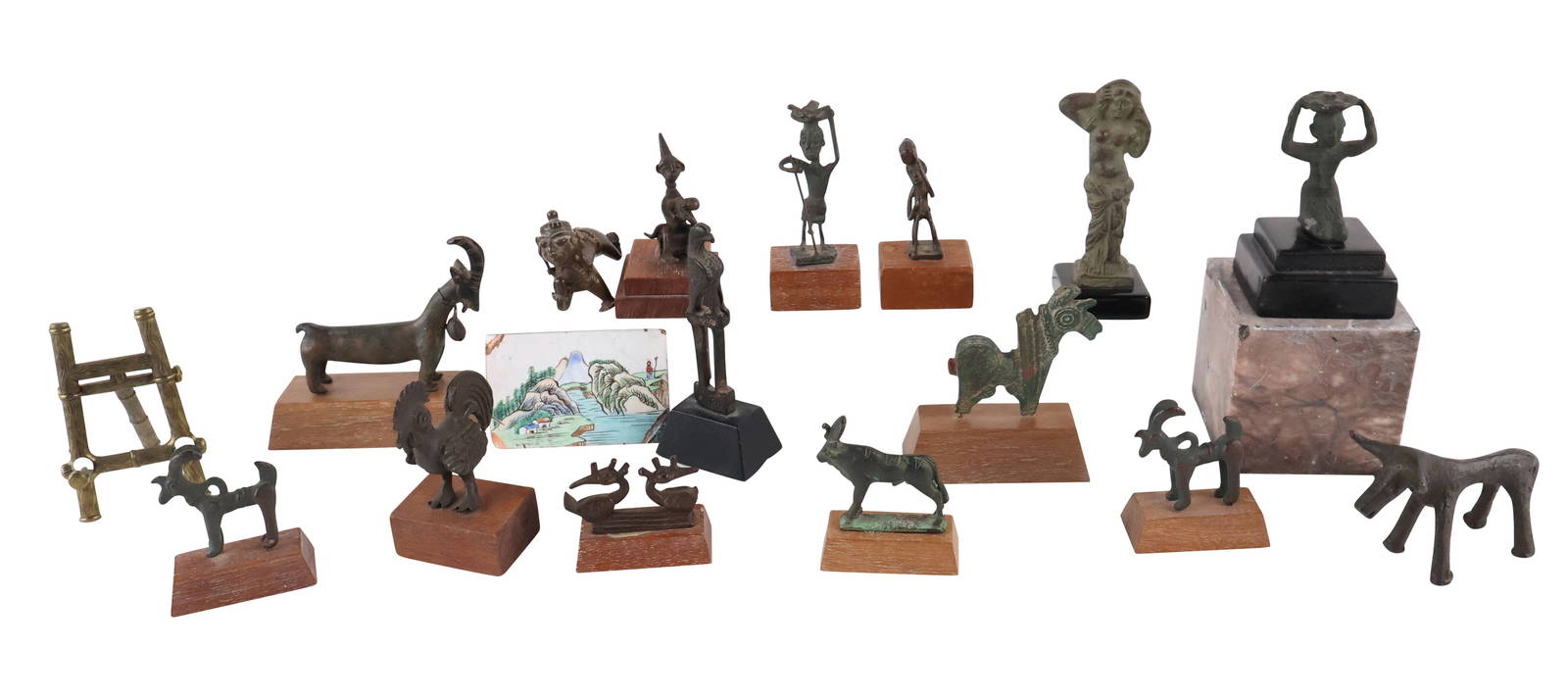 Group Of Alva Museum Reproduction Sculptures Auction