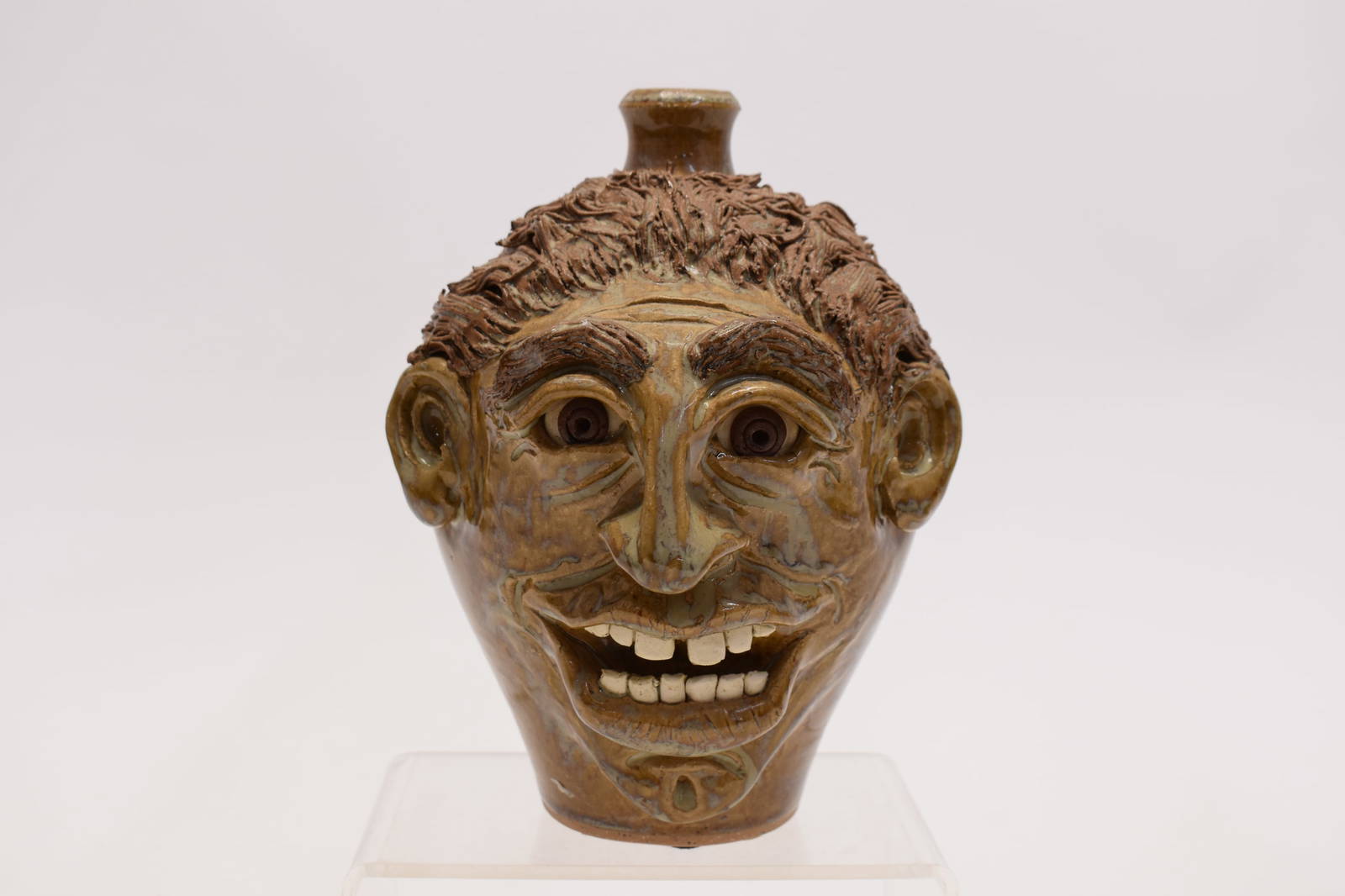 Contemporary North Carolina Face Jug Auction
