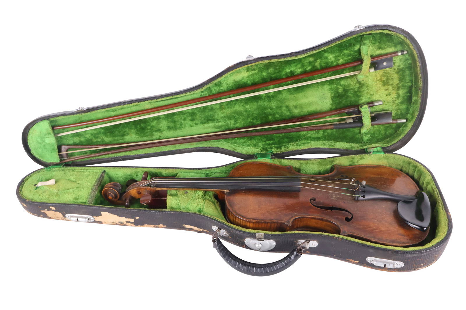 Hopf Violin With Case And Three Bows Auction