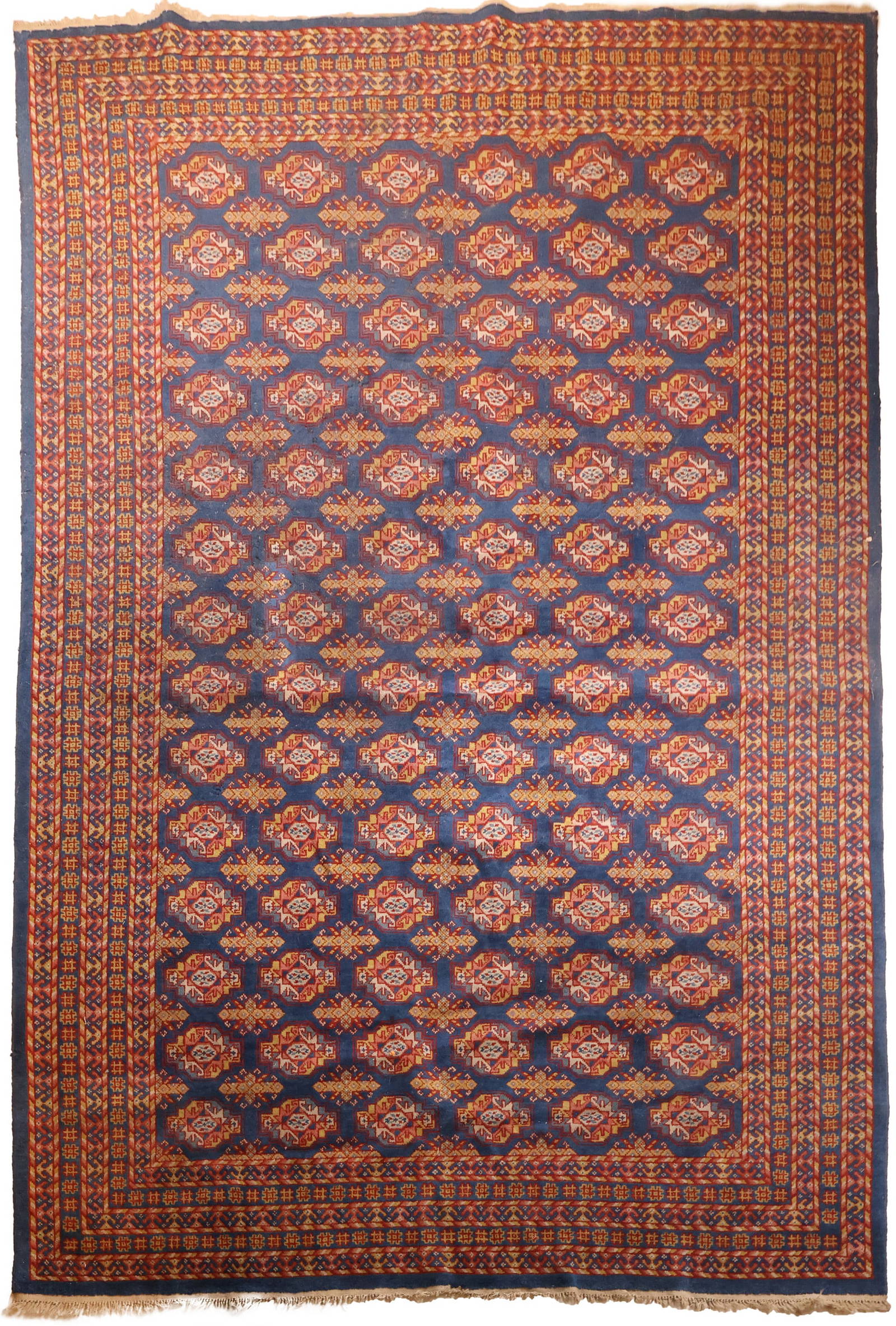 Samarkand Carpet Of Bokhara Design Auction