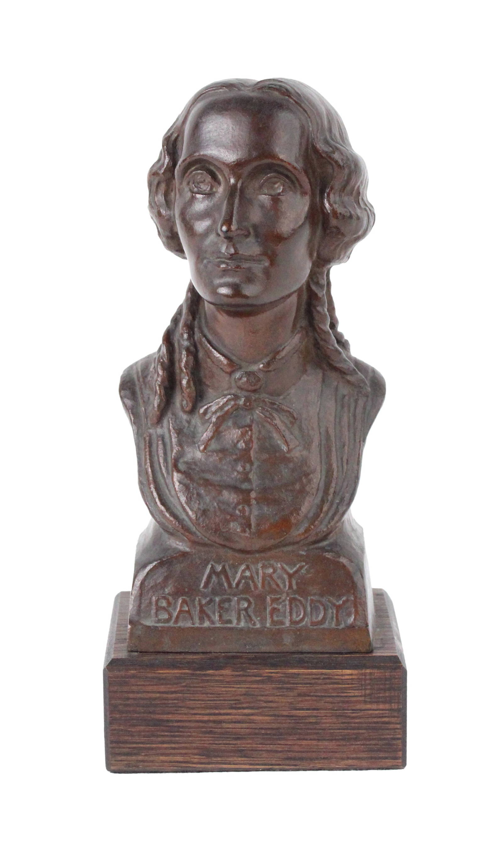 Brenda Putnam, 1890-1975, Bust Of Mary Baker Eddy, Patinated Bronze On ...
