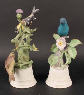 Two Boehm Porcelain Bird Figures