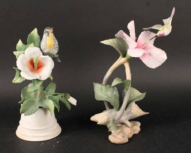 Two Boehm Porcelain Bird Figures