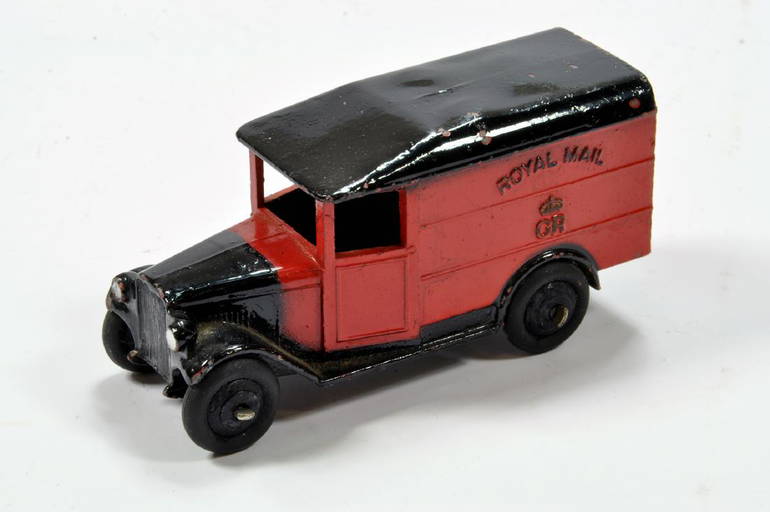 Dinky No. 34b Royal Mail Delivery Van With Red Body And