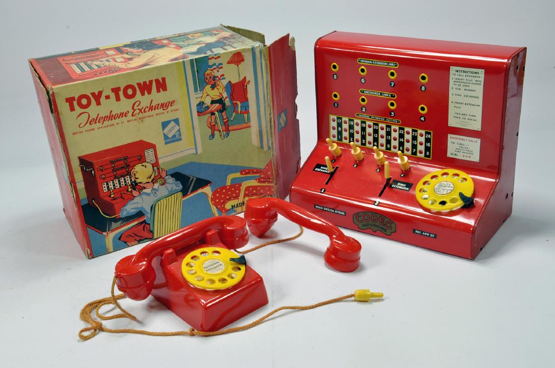A Codeg Toy Town Telephone Exchange. This well