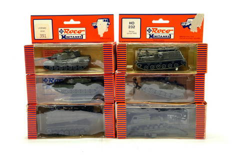 Boxed Roco Ho Military Tanks