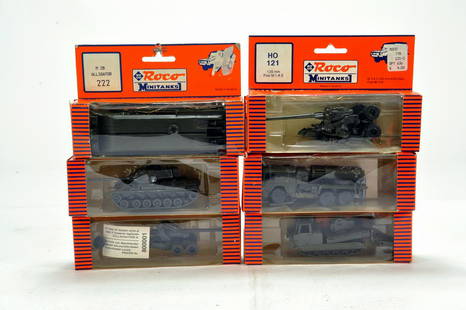 Boxed Roco Ho Military Tanks