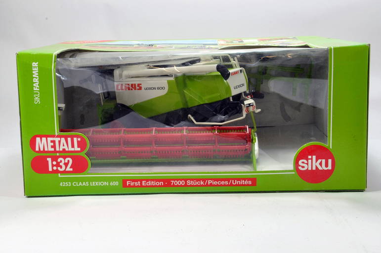 Siku 1/32 Farm Issue Comprising Claas Lexion 600 First