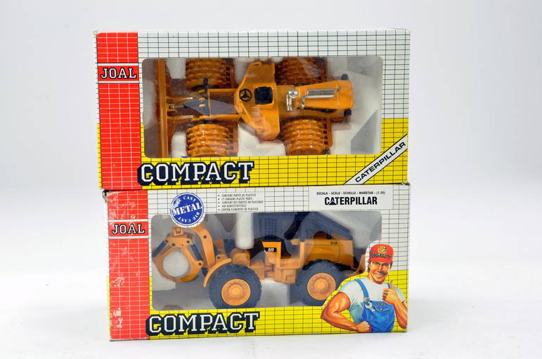 Joal 1/50 Cat 825b B Compactor Plus Cat 518 Forest