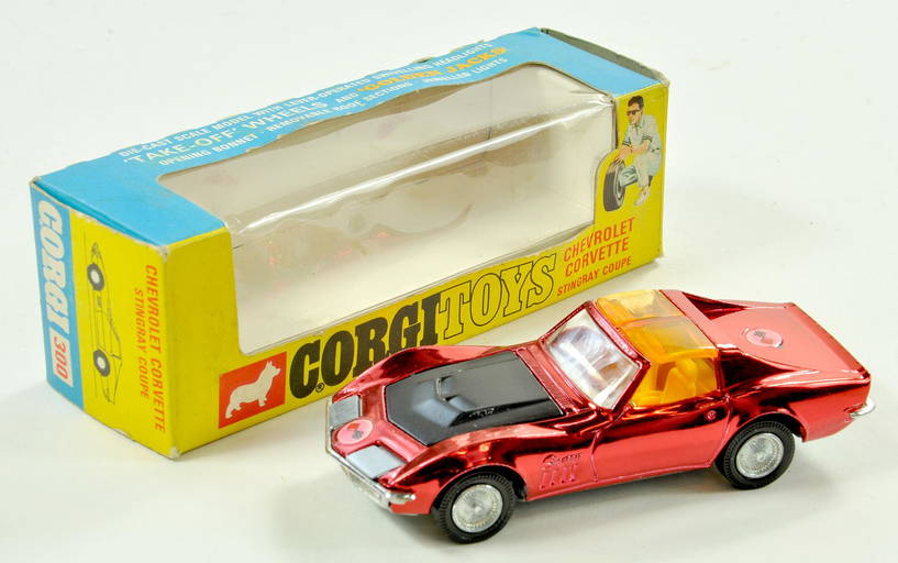 Corgi No. 300 Chevrolet Corvette Stingray Coupe In