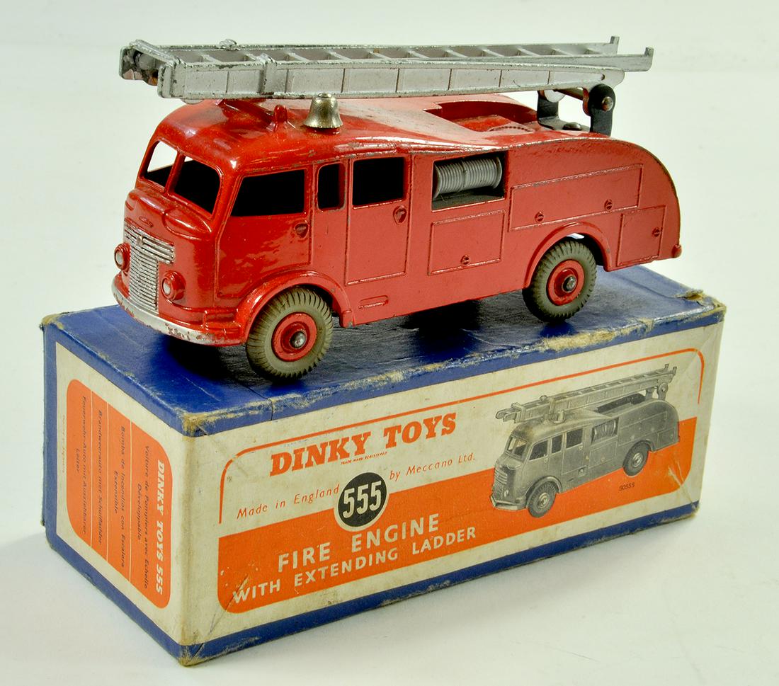 Dinky No. 555 Fire Engine. Original example is - Dec 12, 2020 | M&M ...