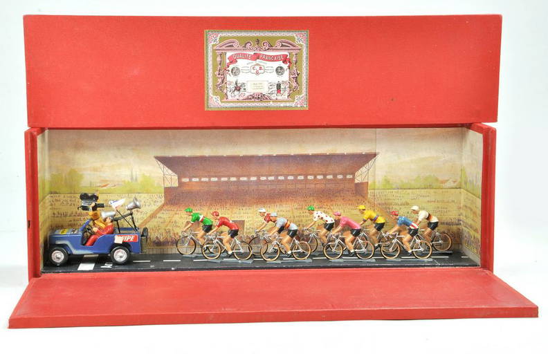 CBG Mignot French Figure Diorama Set comprising Tour De (#1199) on Oct ...