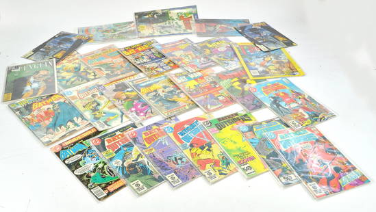 Vintage Group Of Comic Books, Batman, Superboy, Fightin Army And More