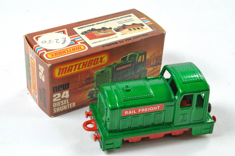 Matchbox Superfast No. 24e Diesel Shunter. Metallic