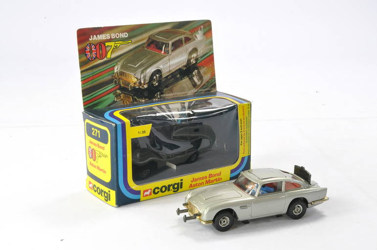 Corgi No. 271 James Bond 007 Aston Martin Db5. Complete With Figures ...
