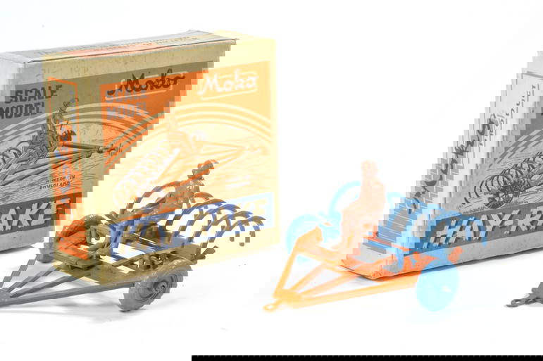 Moko Hay Rake Comprising Original Rake In Orange With Blue Tines And ...