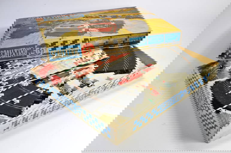 Vintage Scalextric Set No. 50. Looks To Be Mostly Complete But Not ...