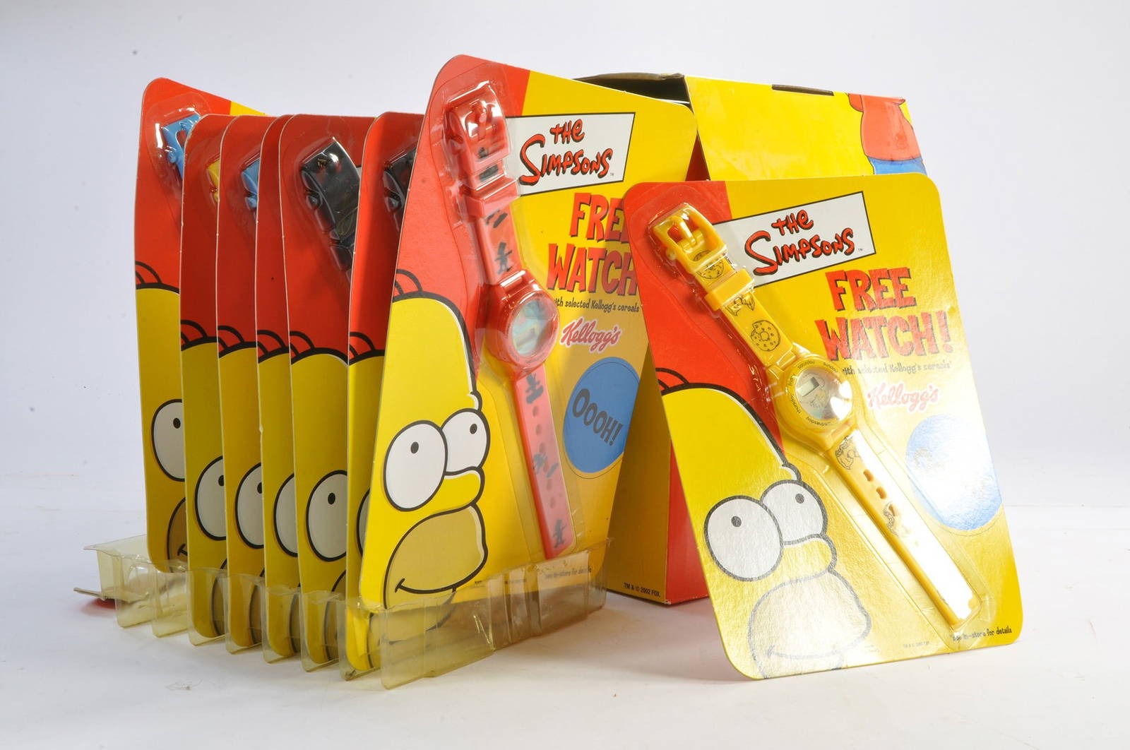 An Original Counter Display Box Inc Sealed Carded Watches For Kellogg's ...