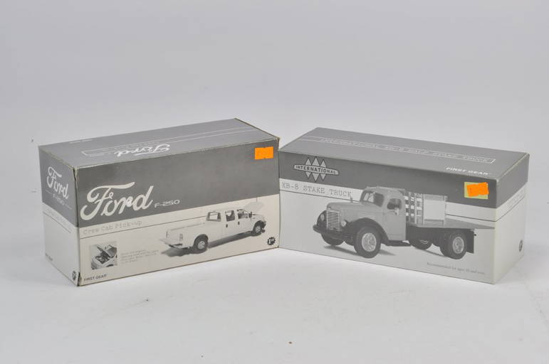 Pair Of First Gear Models Including Ford Crew Cab
