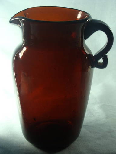 Lewis Glass Works Pitcher, Eagles Mere Pa: 1804 30