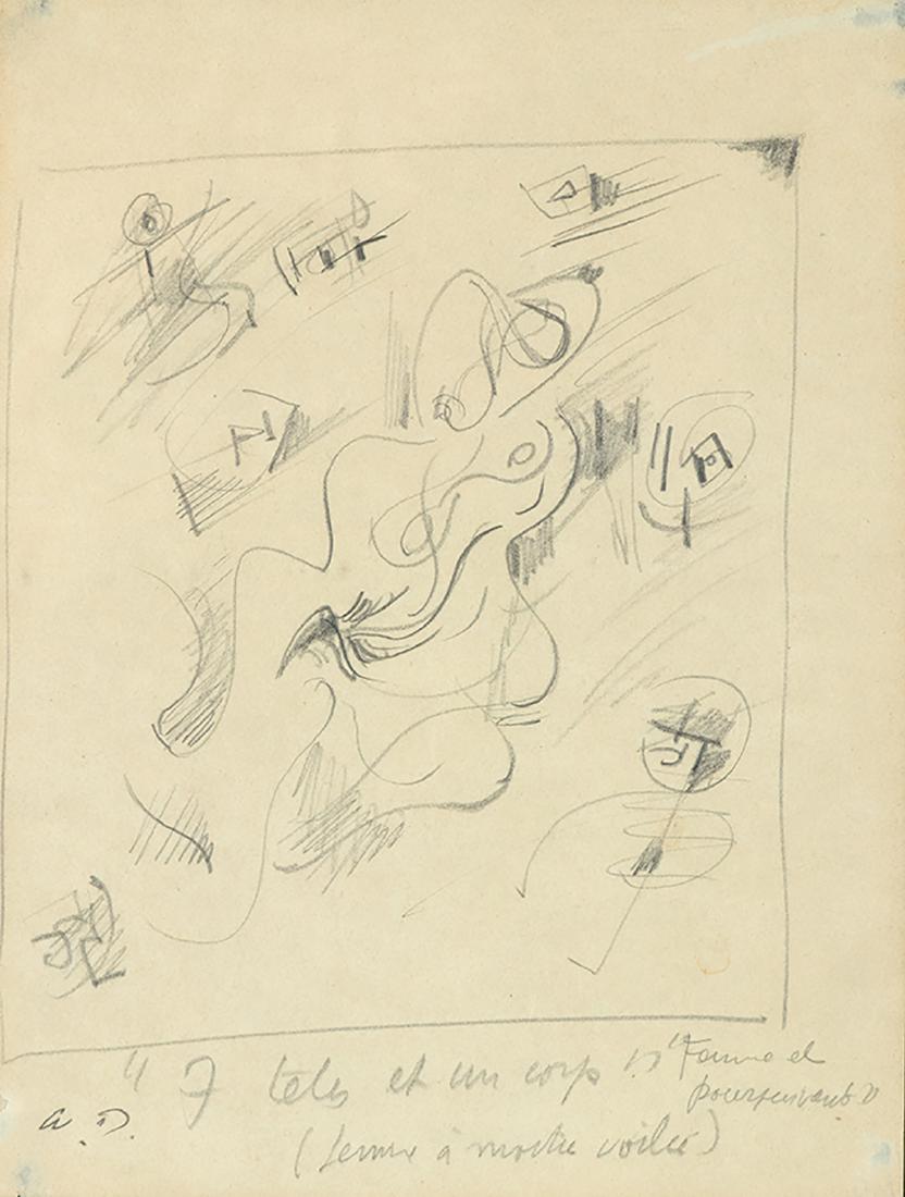 ANDRÃ‰ MASSON - Woman with veiled master - May 29, 2019 | Bertolami ...